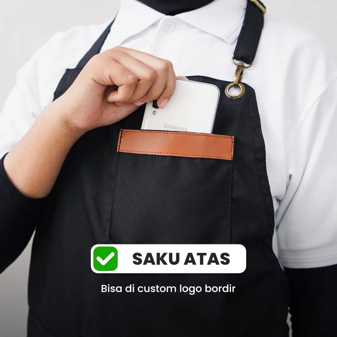 Apron Seragam, Media Branding Paling Efektif - Woodcrafy Official